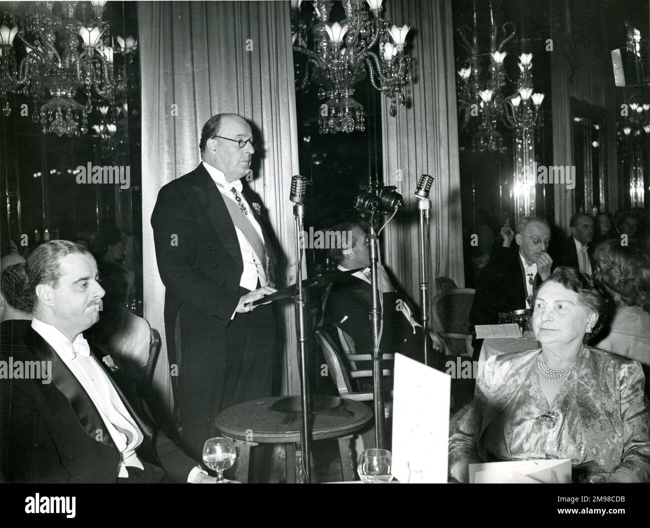 Lord Brabazon of Tara, President of the Royal Aero Club, responds to ...