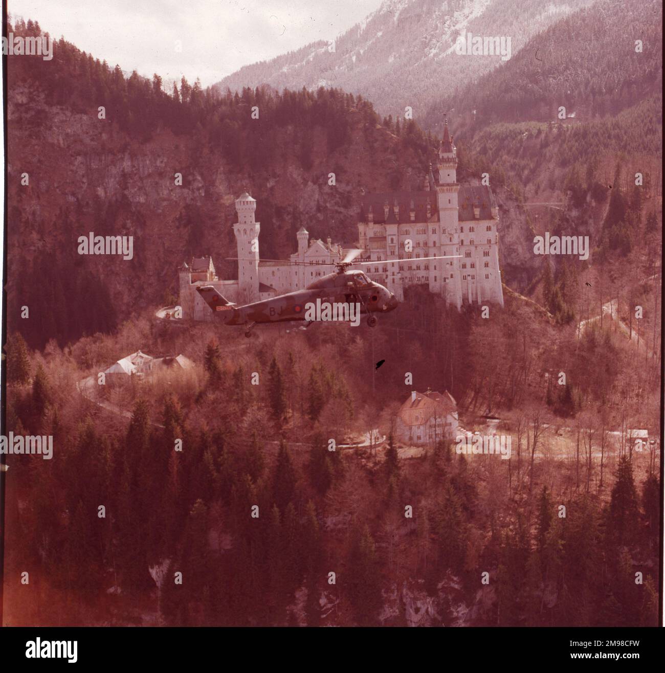 Westland Wessex HC2 of No18 Squadron, RAF Gutersloh, Germany, over ...