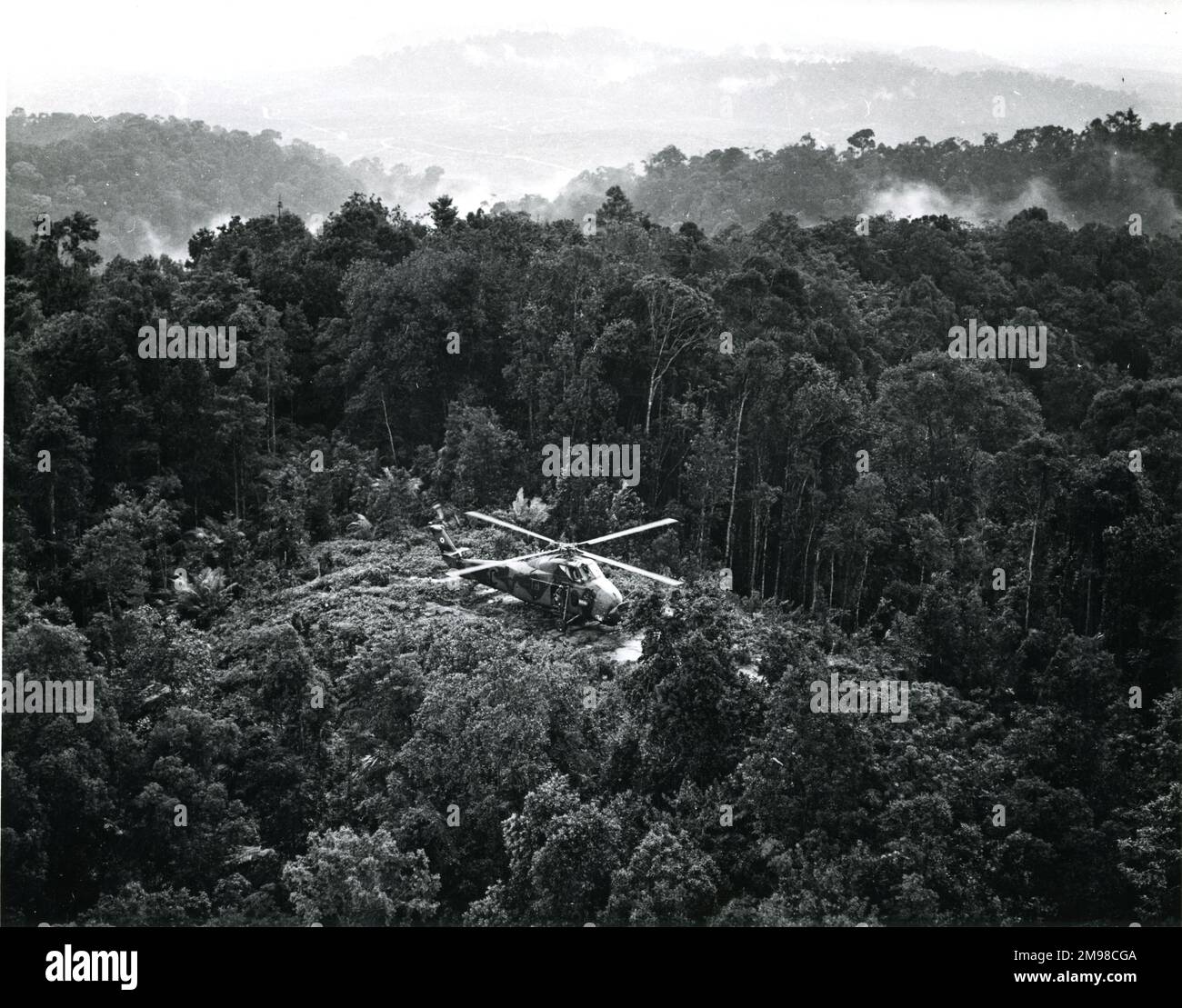 Westland Wessex HC2 of No103 Squadron based at SAF Tengah, Singapore ...