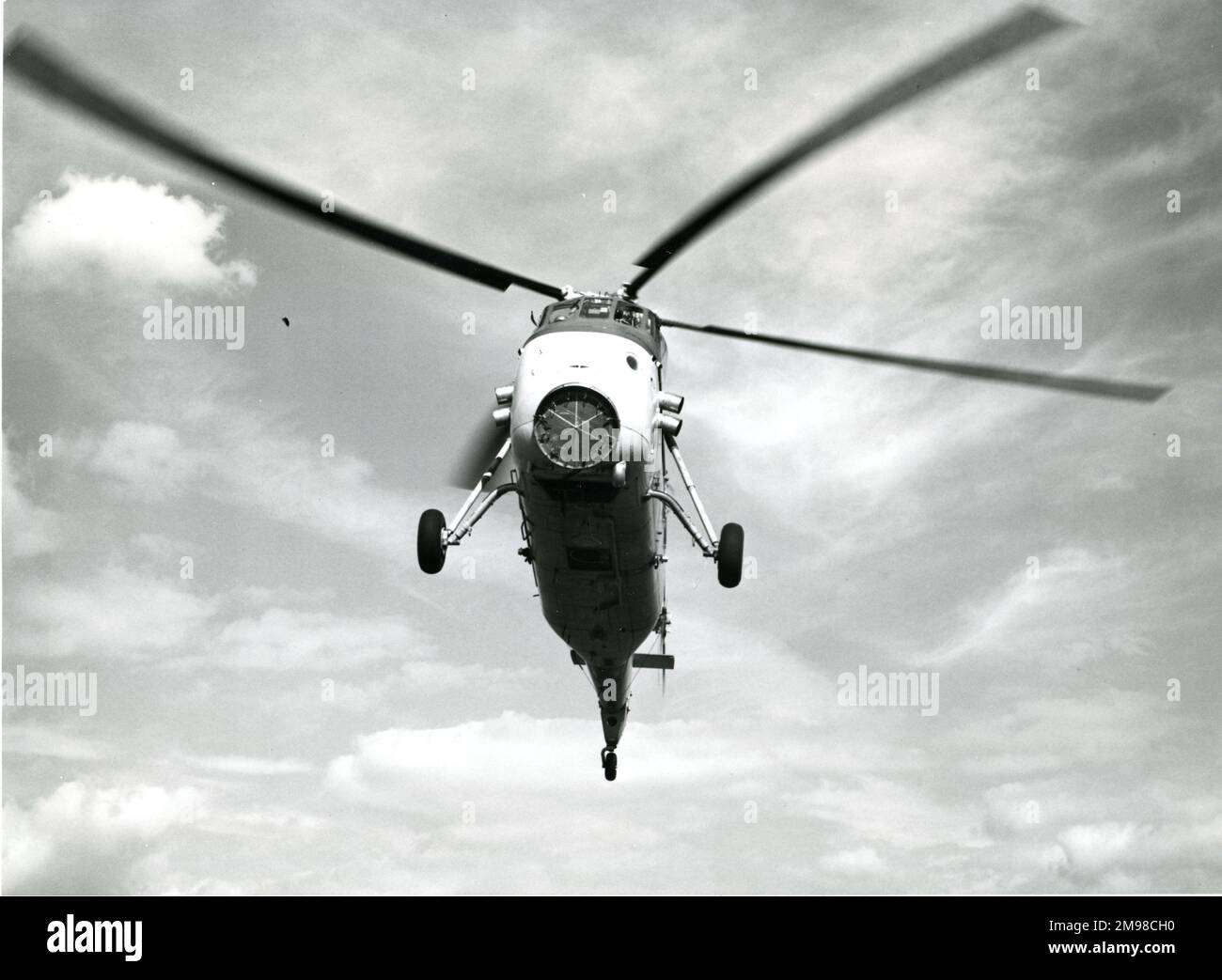 Sikorsky-built S-58, XL722, re-engined by Westland with a Napier ...