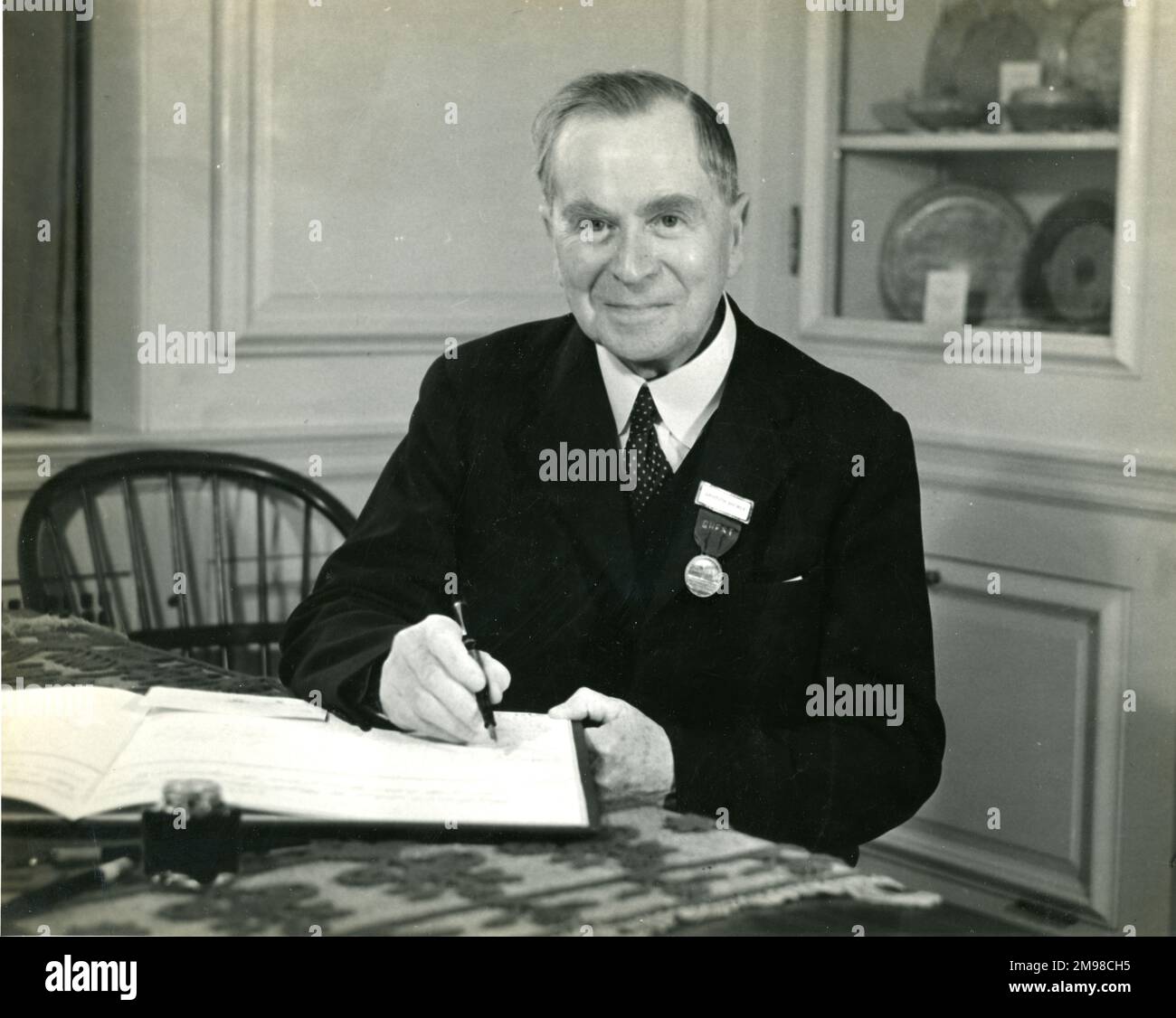 Griffith Brewer at the dedication of the Wright brothers? home and shop ...