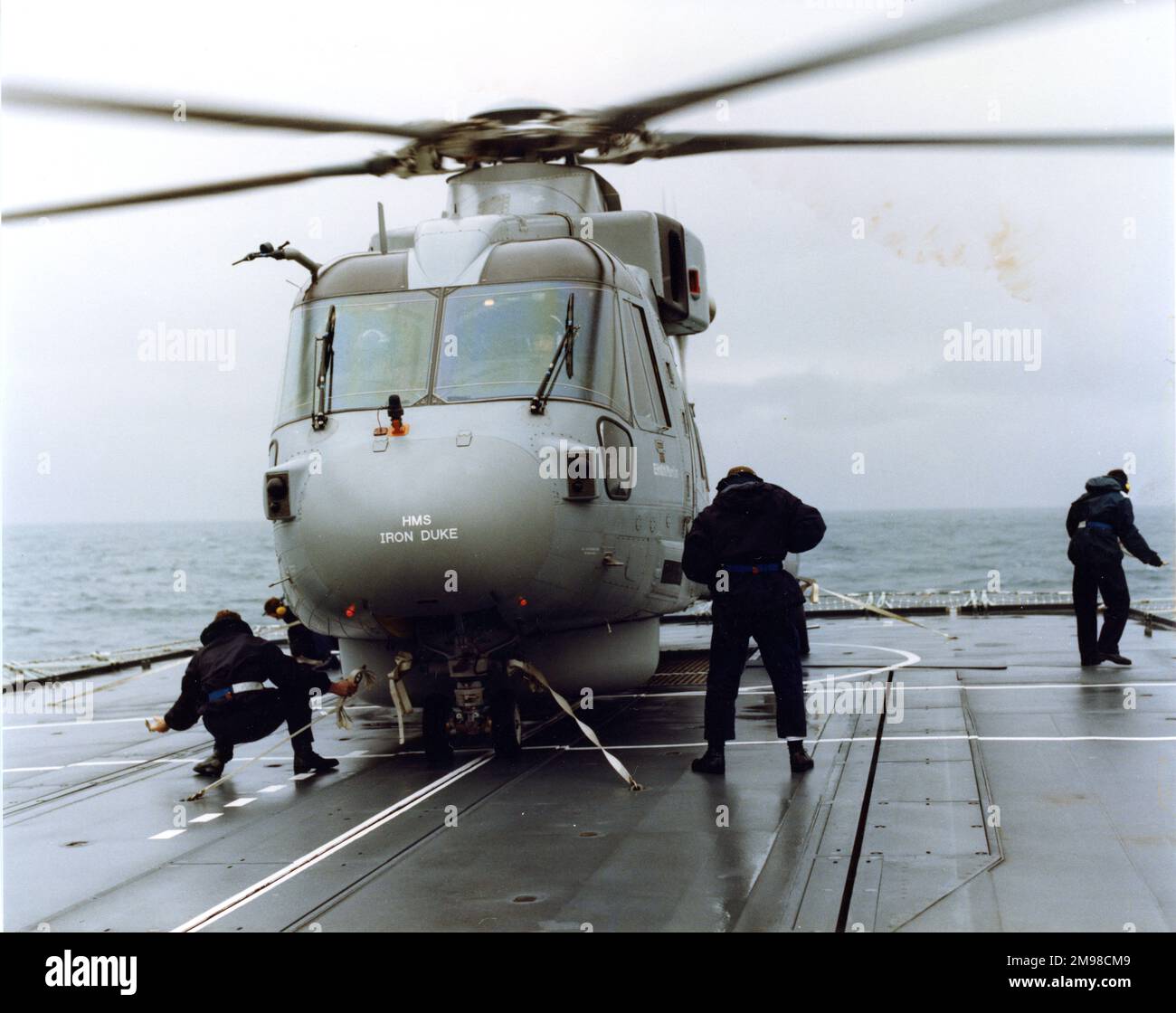 EH Industries (later AgustaWestland) EH101 PP5, ZF649, the fifth of ...