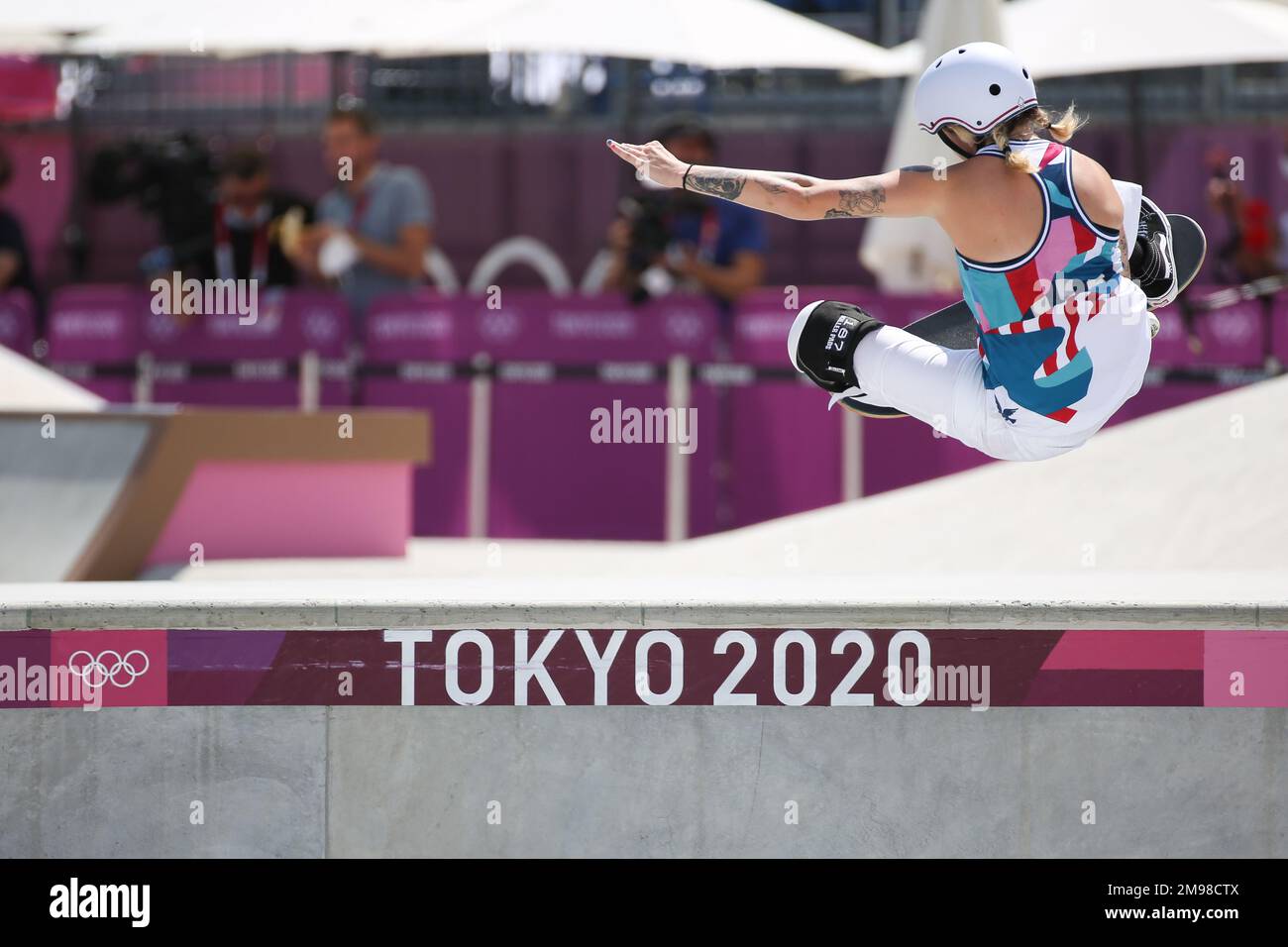 AUG 4, 2021 - TOKYO, JAPAN: Jordyn BARRATT of United States competes ...