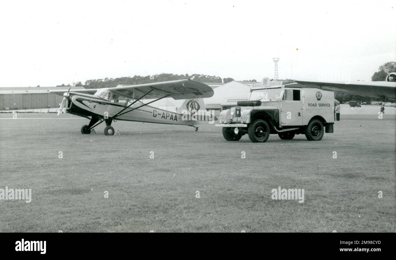 Auster J/5R Alpine, G-APAA, belonging to the Automobile Association at ...