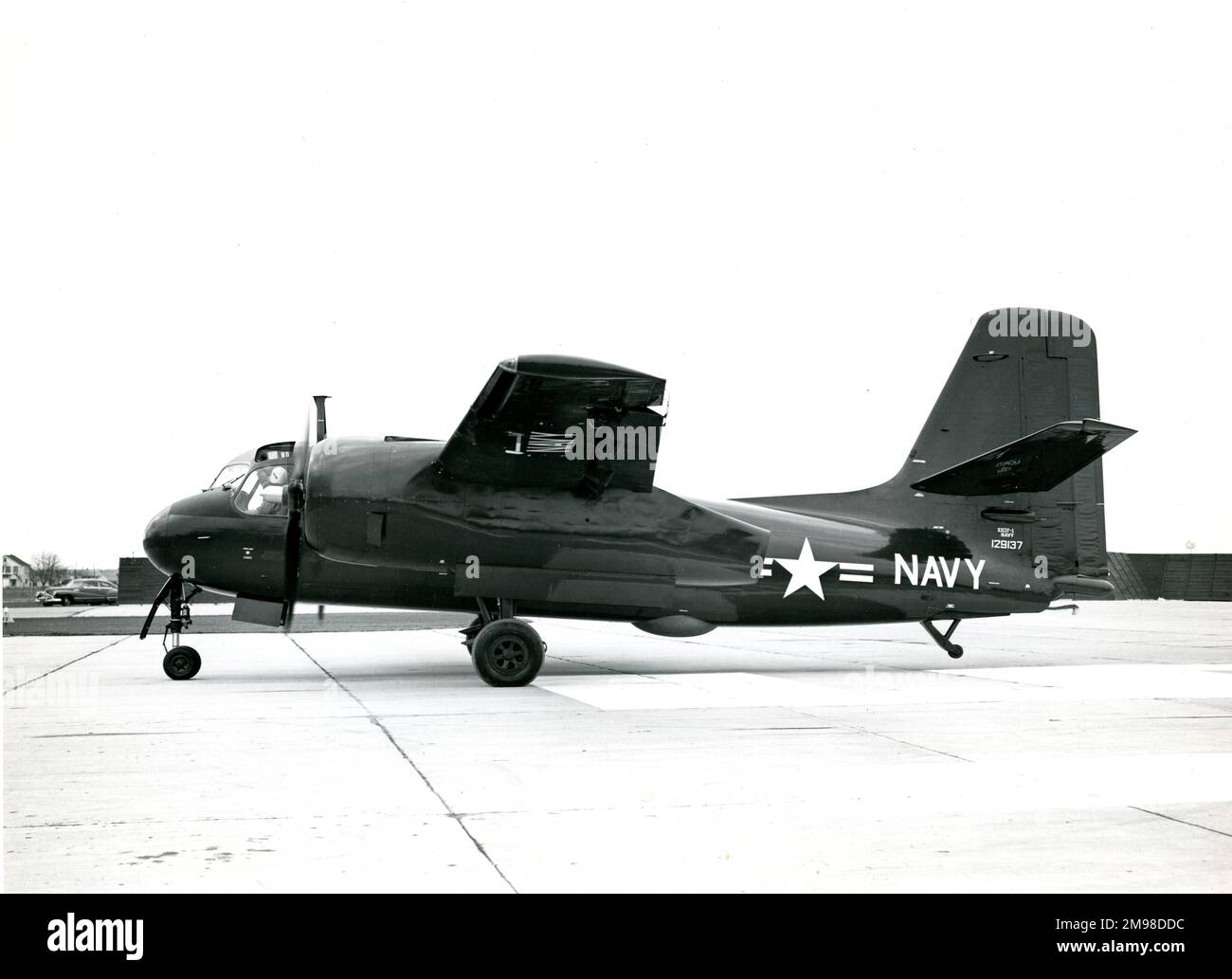 The first prototype Grumman XS2F-1 Tracker, 129137 Stock Photo - Alamy