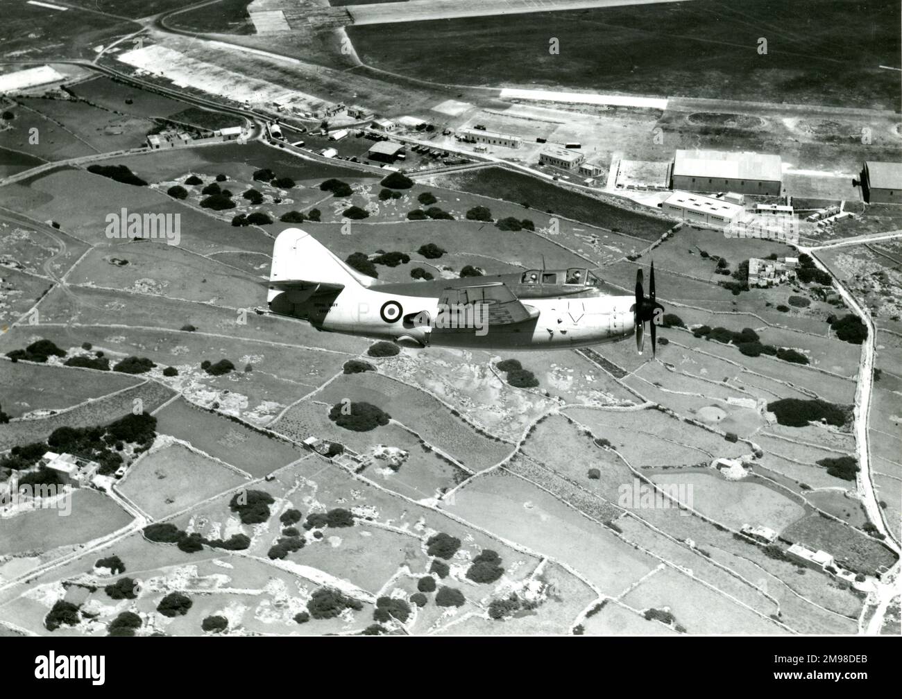 The second prototype Fairey Gannet, VR557 Stock Photo - Alamy