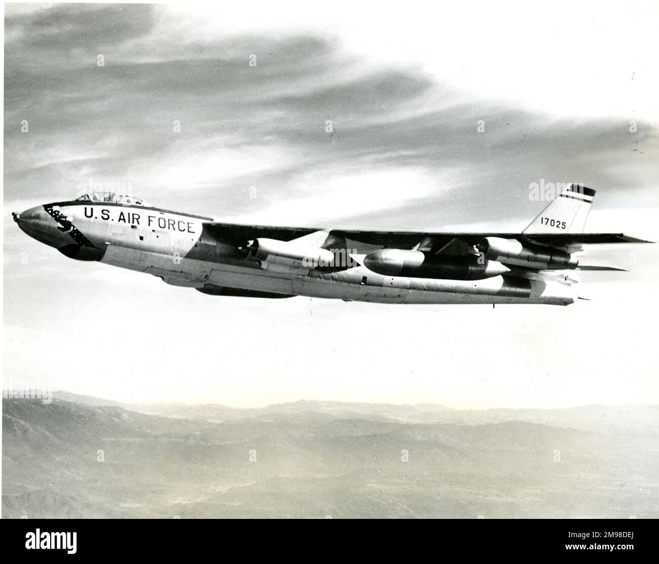Boeing B-47E Stratojet, 51-7025 Stock Photo - Alamy