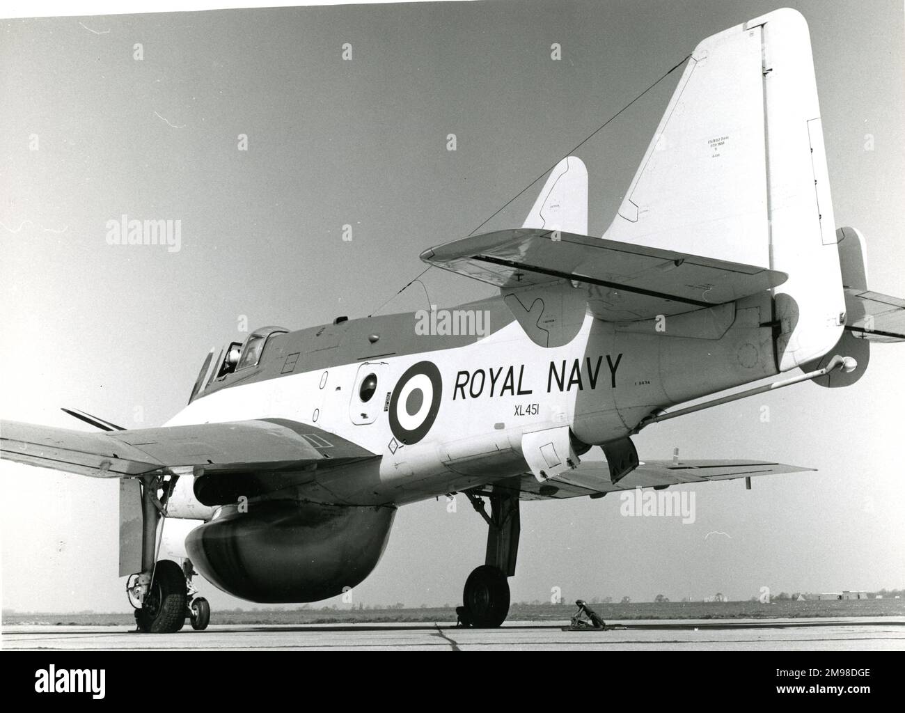 Fairey gannet plane hi-res stock photography and images - Alamy