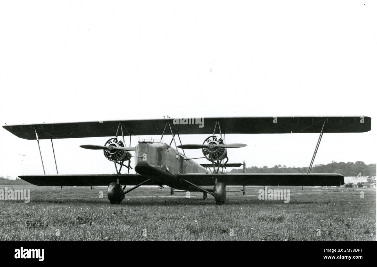 Vickers Type 150 B19/27, J9131, after conversion with Bristol Pegasus ...