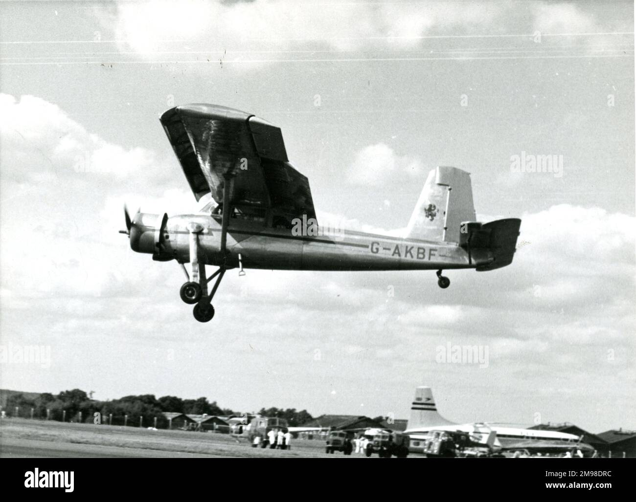 The first Scottish Aviation Pioneer, VL515, was re-engined with a 520hp ...