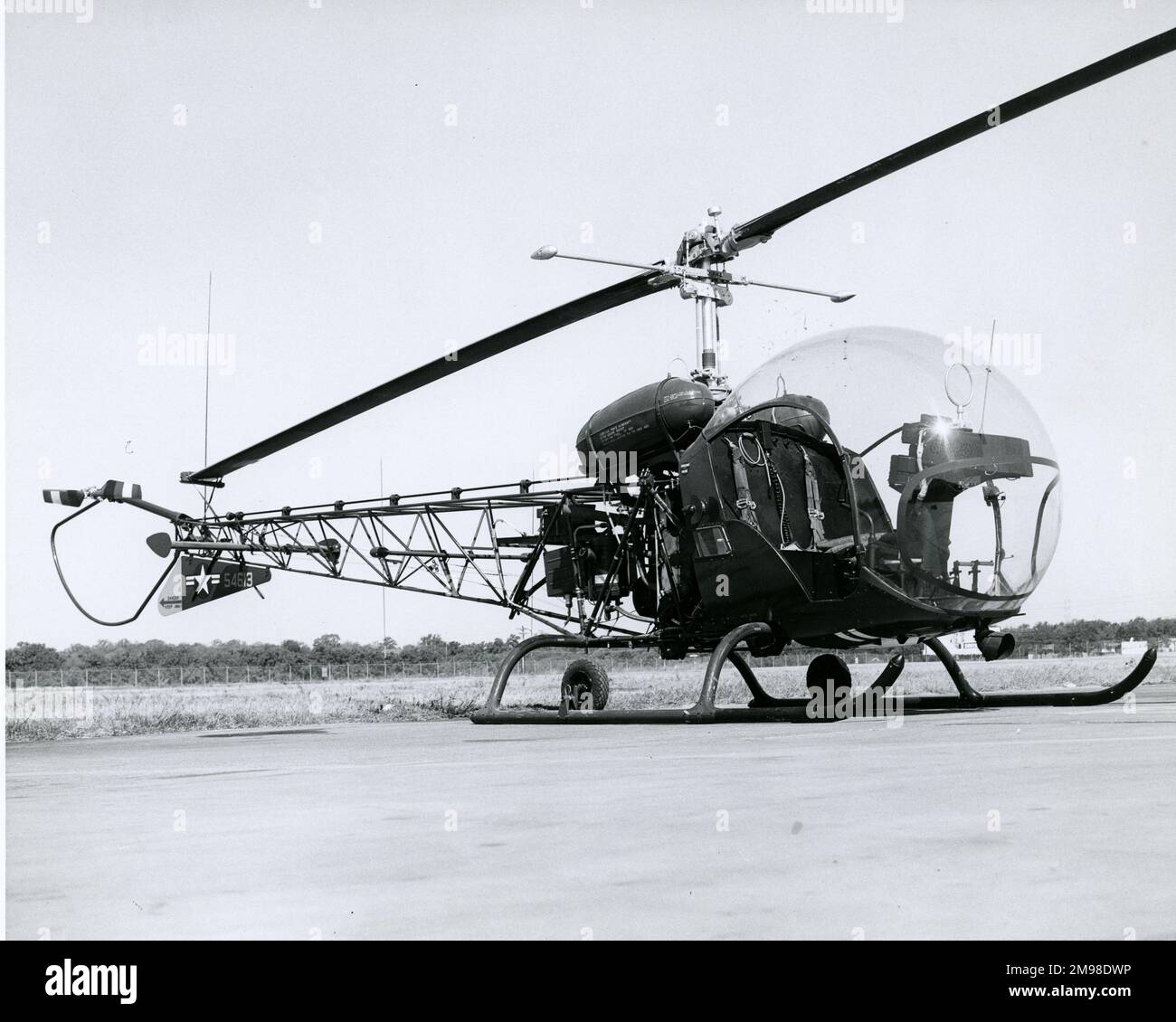 Bell H-13H Sioux, 55-4613 Stock Photo - Alamy