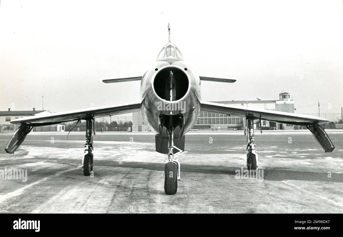 Republic XF-91 Thunderceptor Stock Photo - Alamy