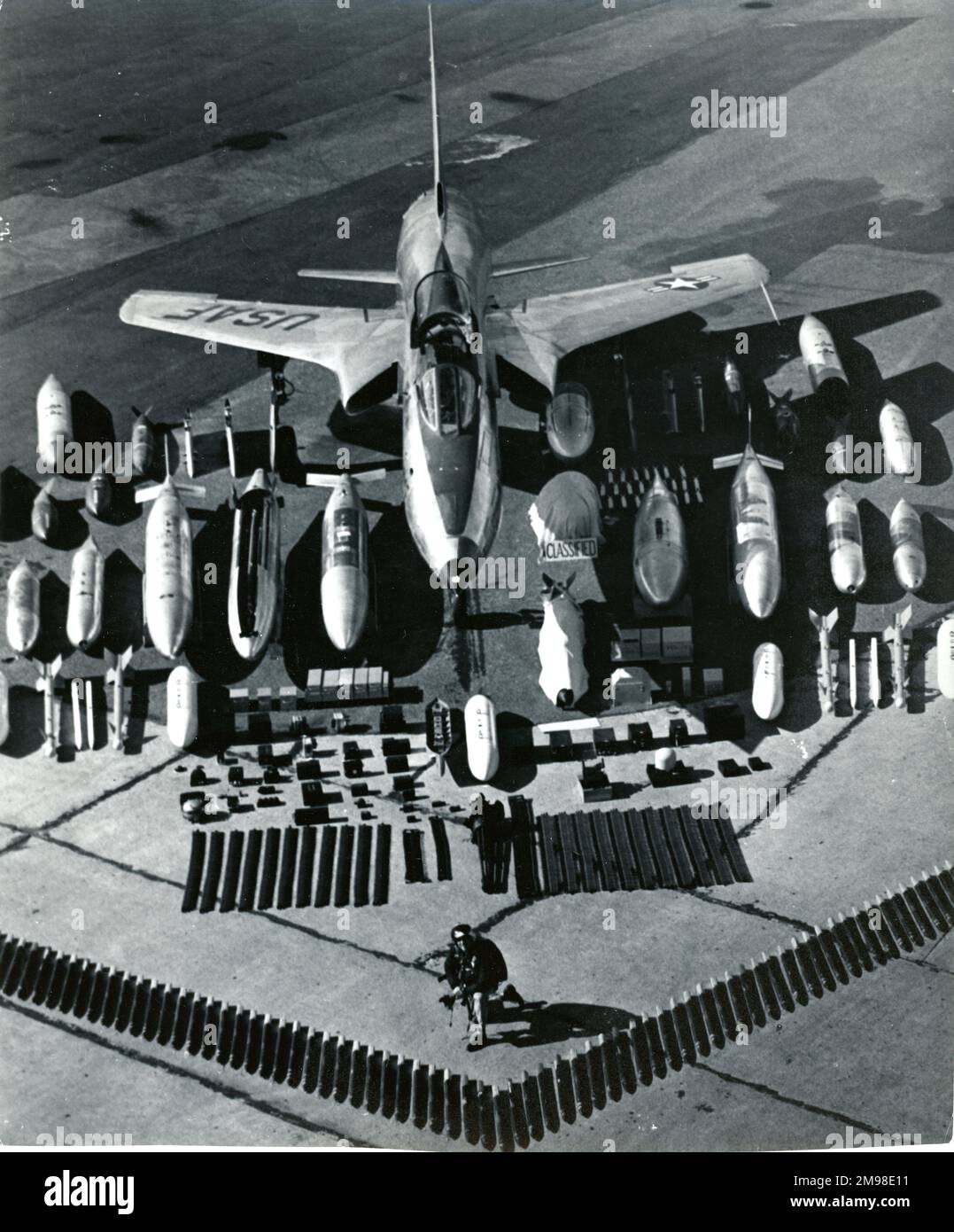 Republic F-105 Thunderchief Stock Photo - Alamy