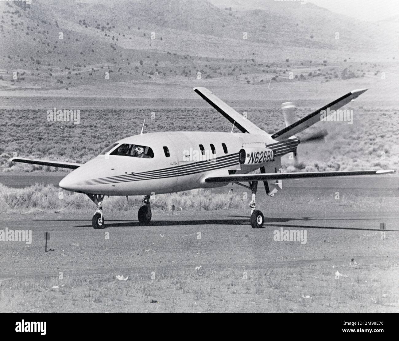 Lear fan 2100 hi-res stock photography and images - Alamy