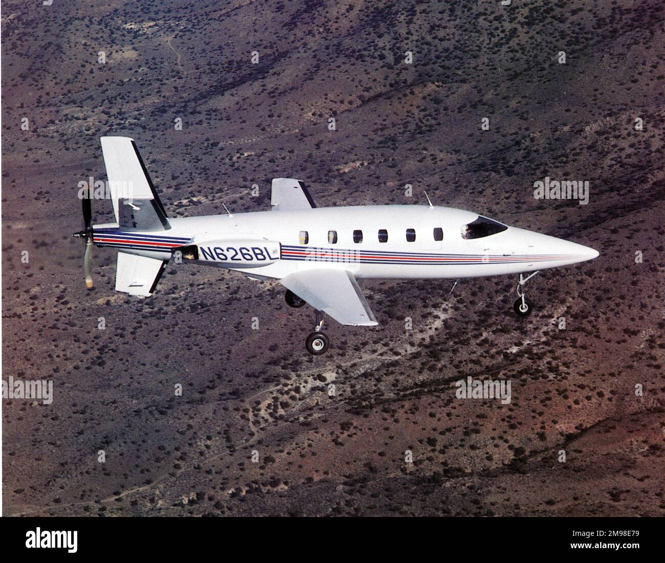 Lear fan 2100 hi-res stock photography and images - Alamy