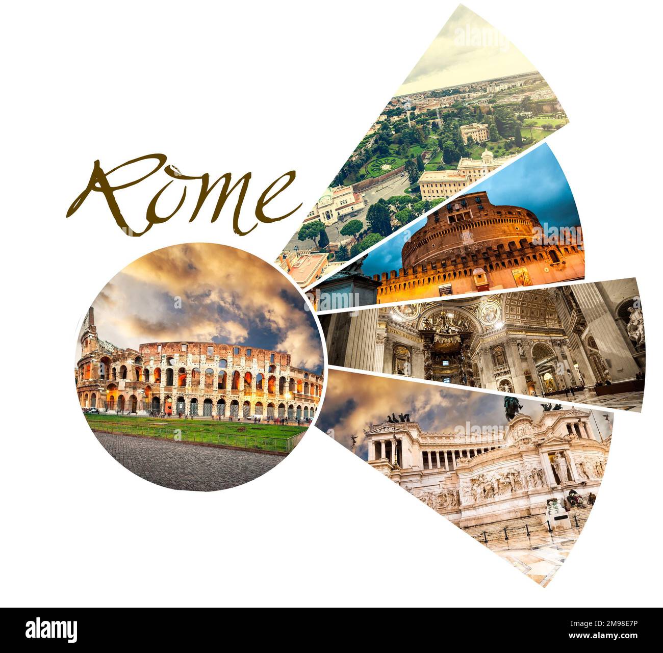 Roman forum night rome italy Cut Out Stock Images & Pictures - Alamy