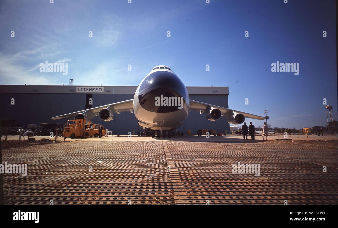 Lockheed georgia galaxy transport aircraft hi-res stock photography and ...