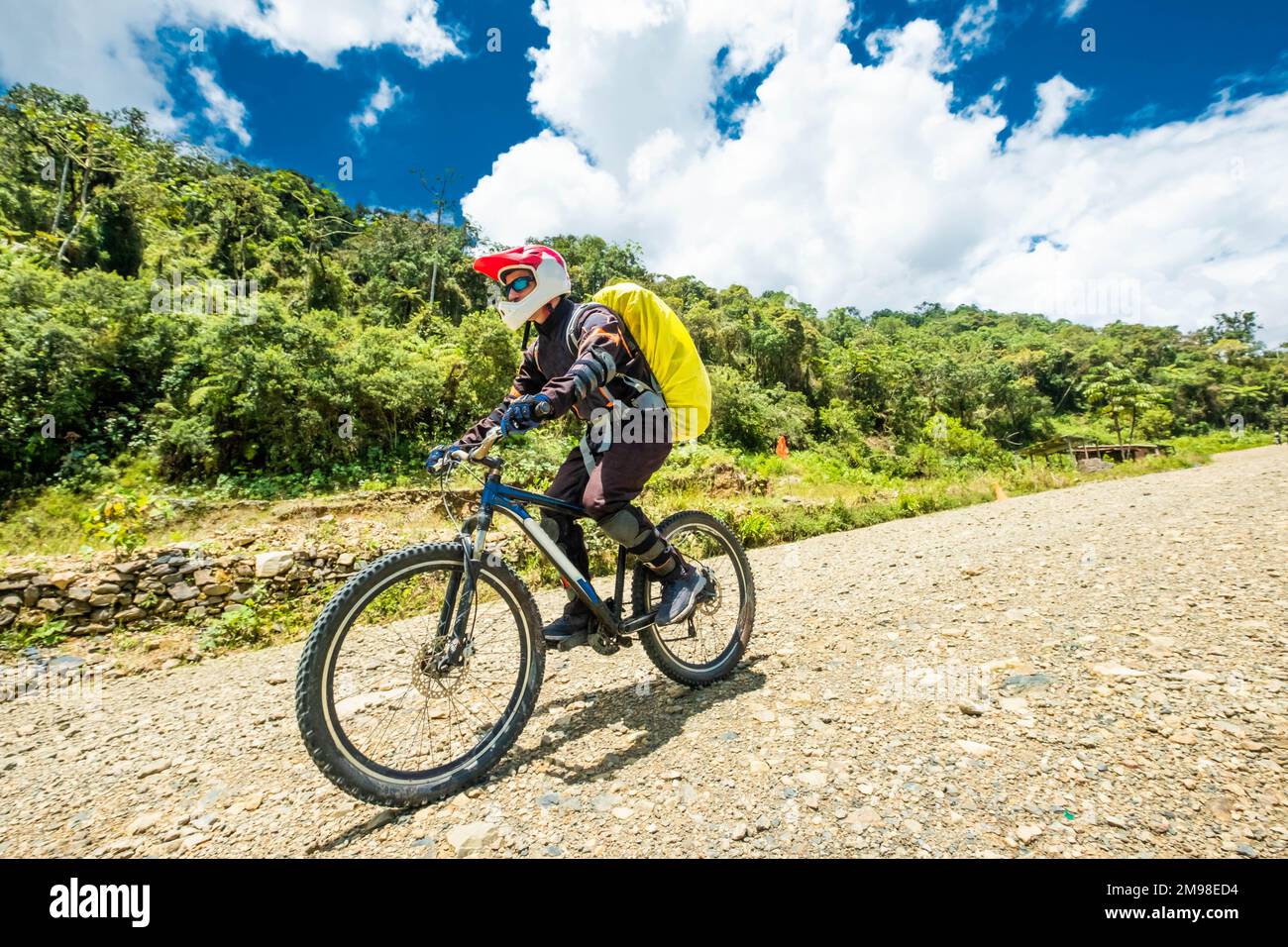 Downhill bicycle speed slope hi-res stock photography and images - Alamy