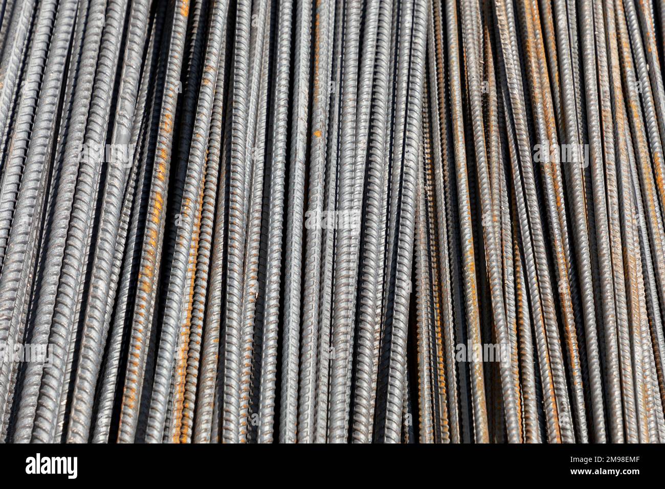 background and texture of rod or industrial steel for construction ...