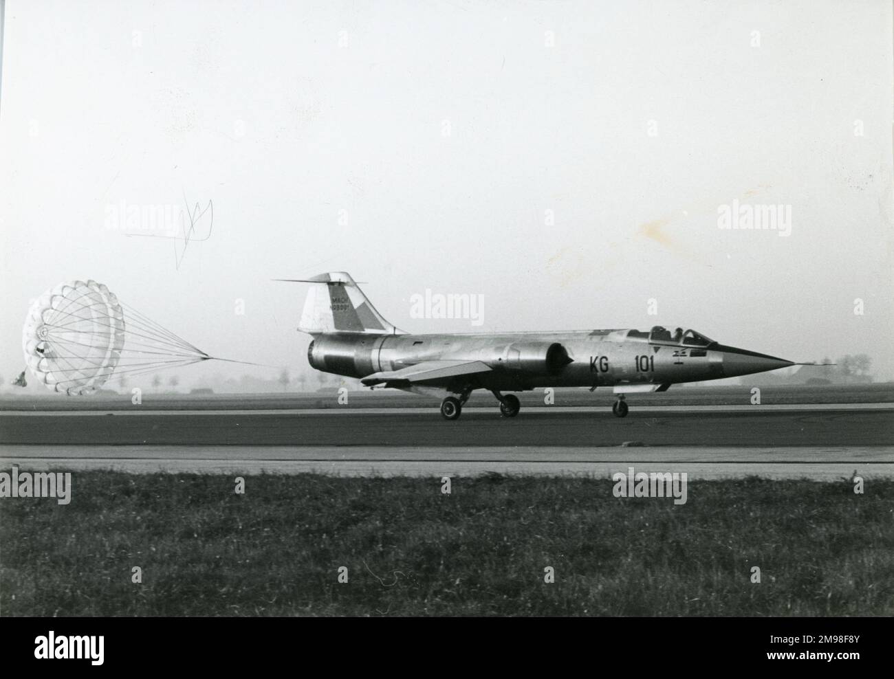 The first Fokker-built F-104G Starfighter for the Luftwaffe, KG+101 ...