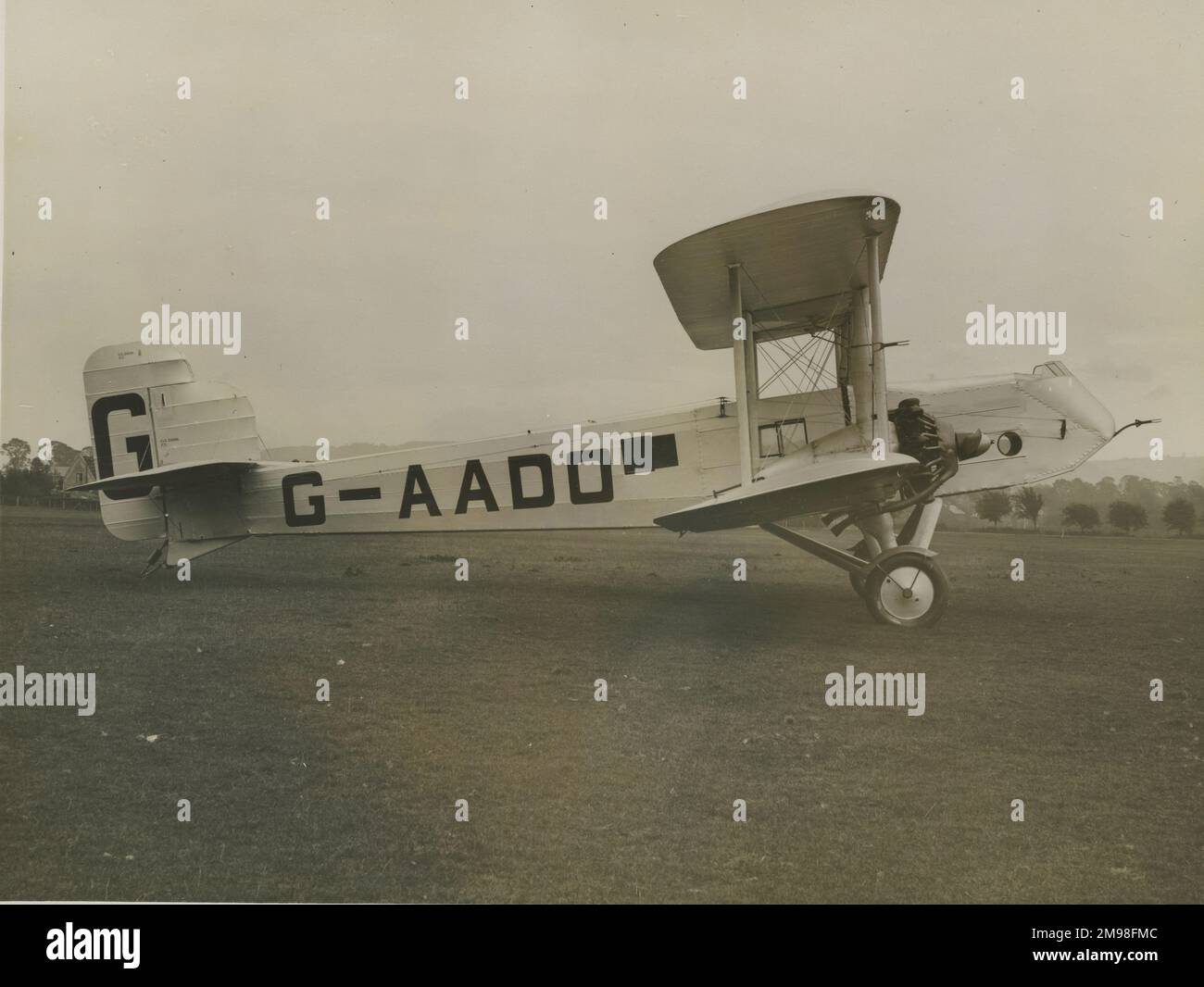 Gloster AS31, G-AADO, of the Aircraft Operating Company Stock Photo - Alamy