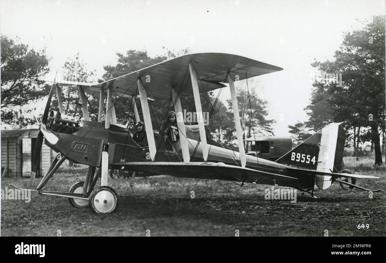 Armstrong Whitworth FK3, A1502, one of the first batch of 50 FK3s built ...