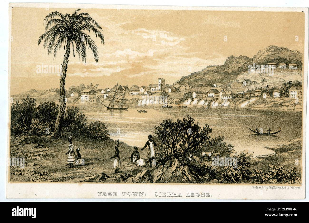 View of Freetown, Sierra Leone, West Africa Stock Photo - Alamy