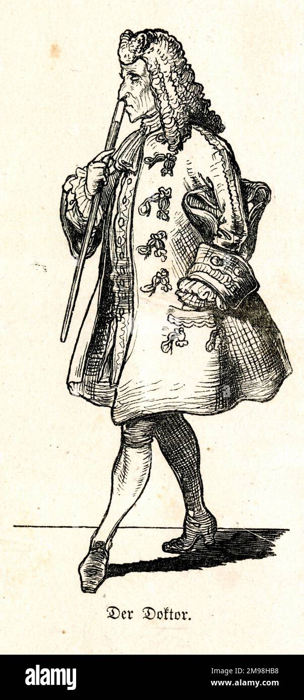 German Children's Theatre Costume - Der Doktor (The Doctor Stock Photo ...