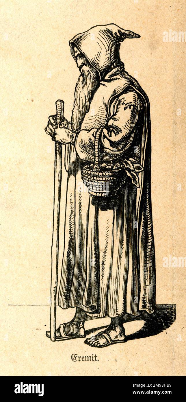 German Children's Theatre Costume - Der Eremit (The Hermit Stock Photo ...