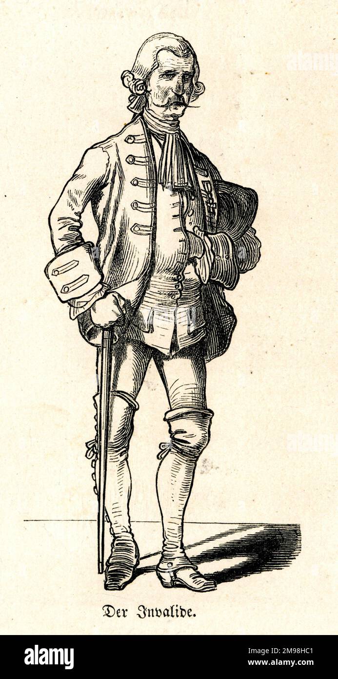 German Children's Theatre Costume - Der Invalide (The Disabled Soldier ...
