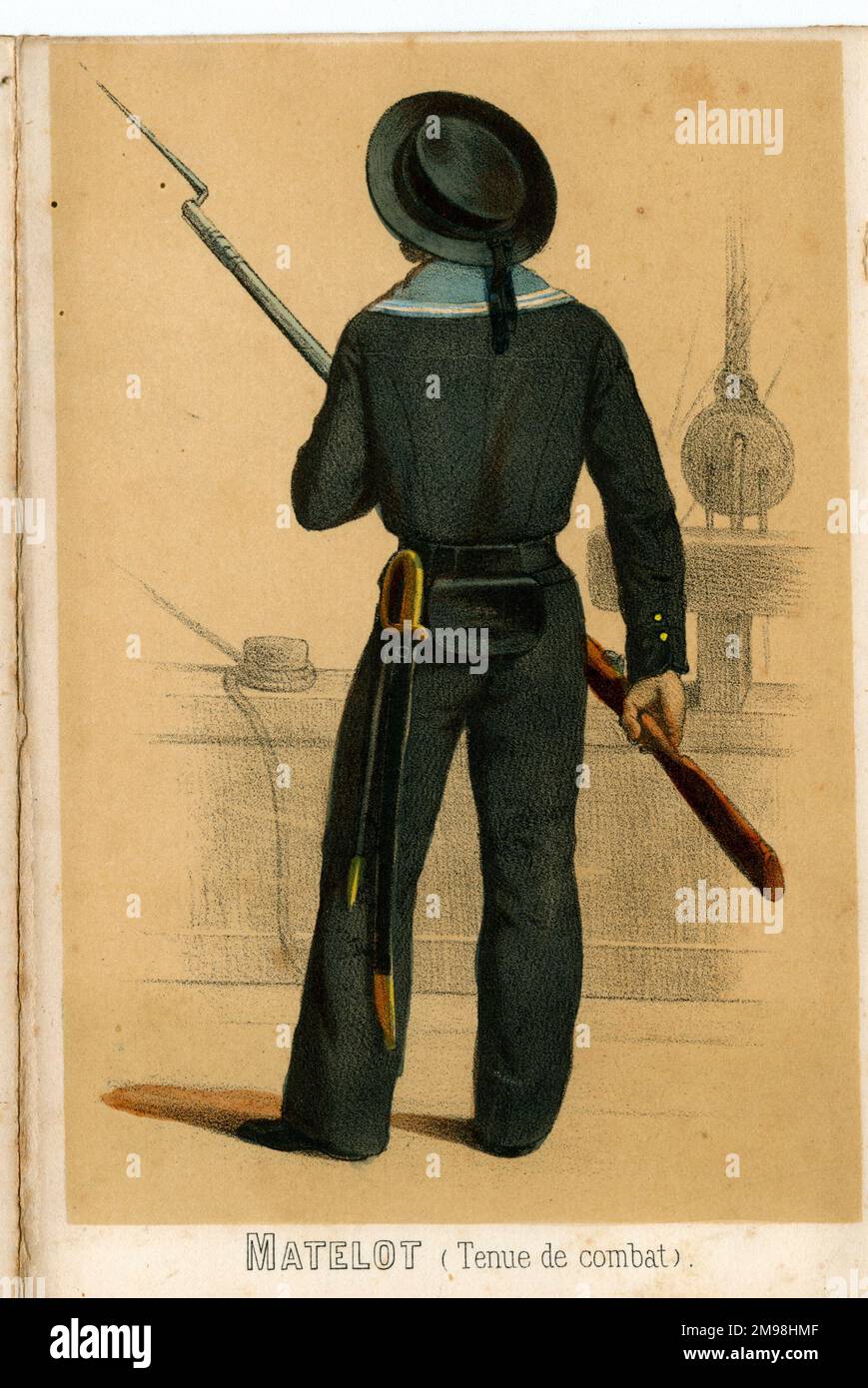 La France Maritime - Sailor (in combat uniform Stock Photo - Alamy
