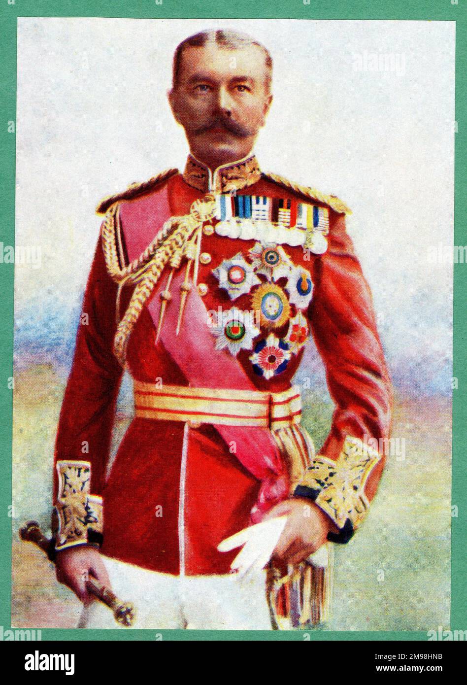 Lord Kitchener (Field Marshal Horatio Herbert Kitchener, 1st Earl ...