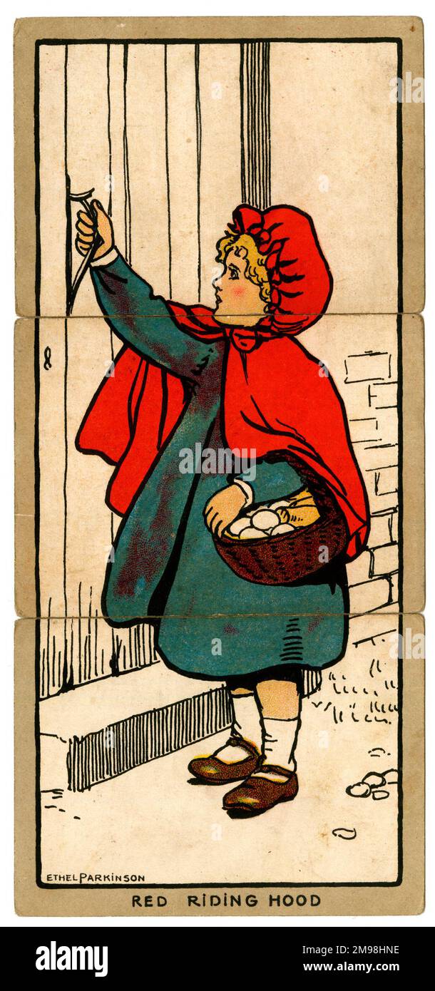 Little Folks Misfitz Playing Cards - Red Riding Hood Stock Photo - Alamy