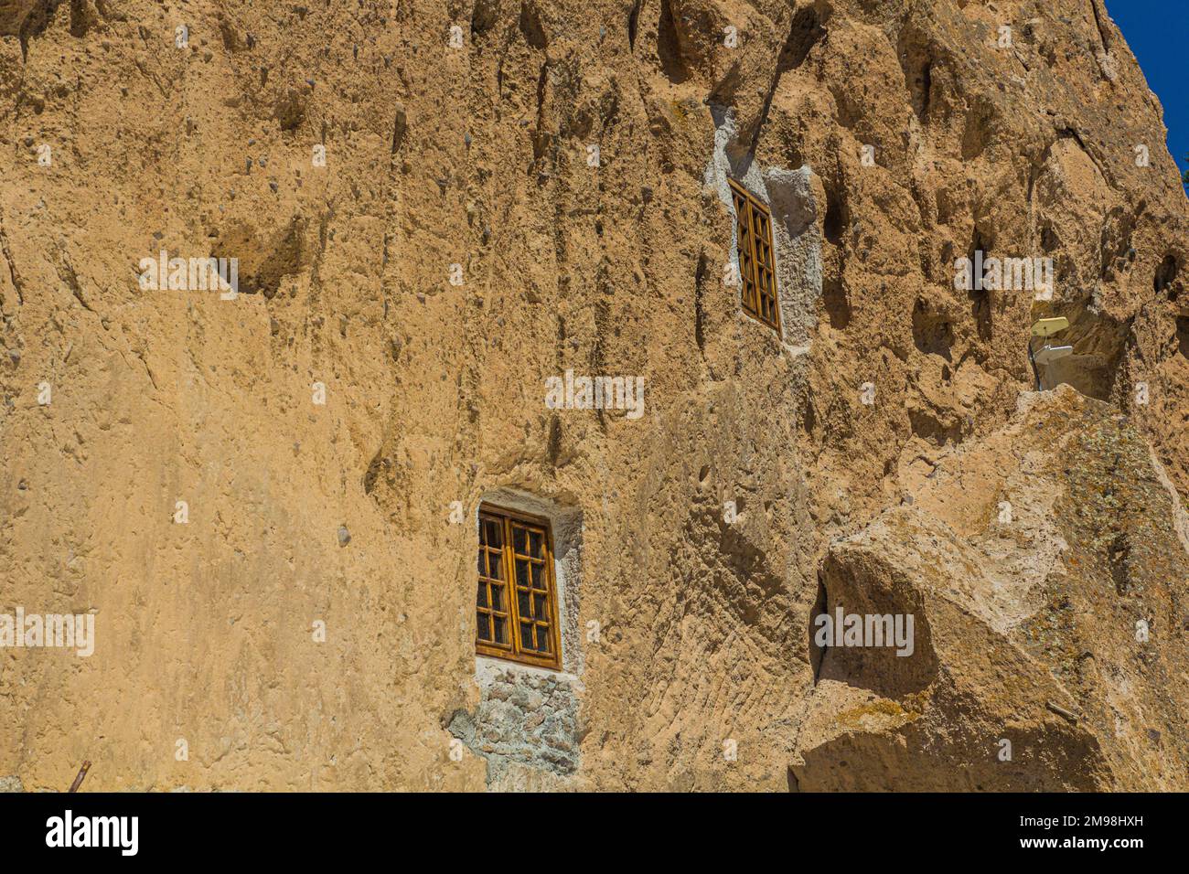 Cave dwellings in Kandovan village, Iran Stock Photo - Alamy