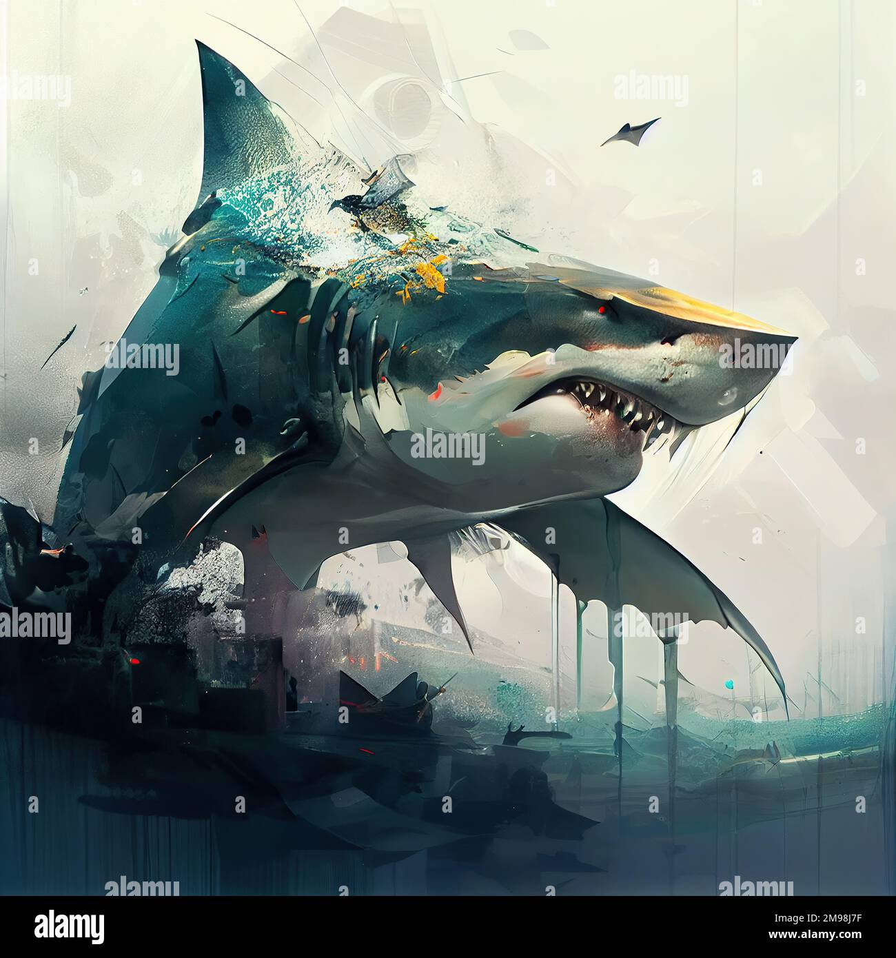 Great White Shark Sculpture