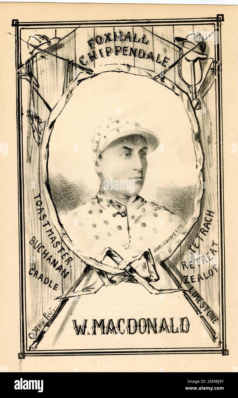 William (Mac) Macdonald (1800-1856), British horseracing jockey and ...