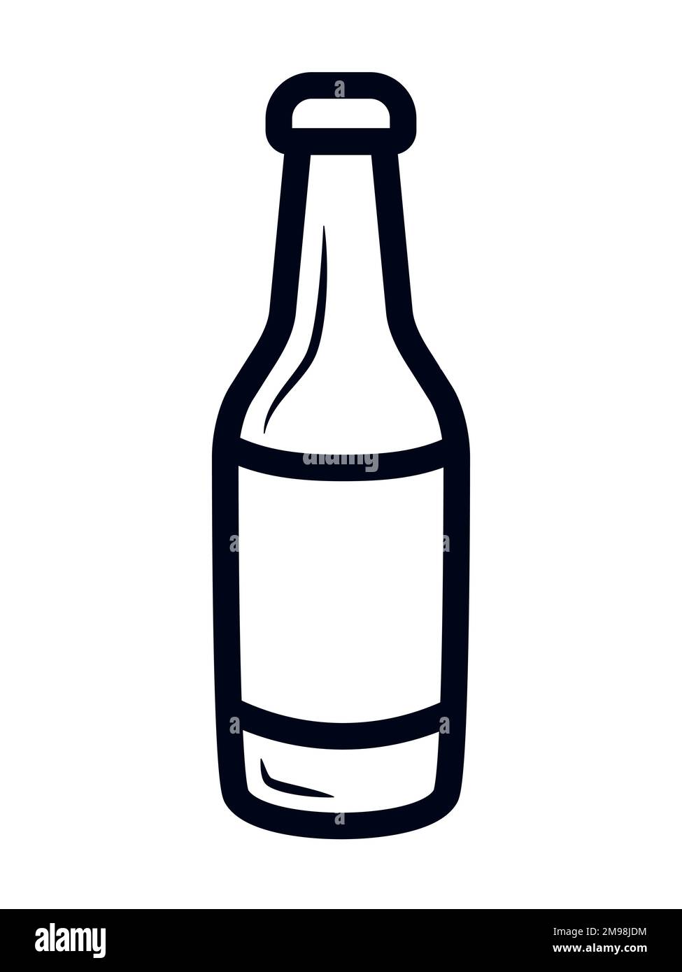 How To Draw A Beer Bottle