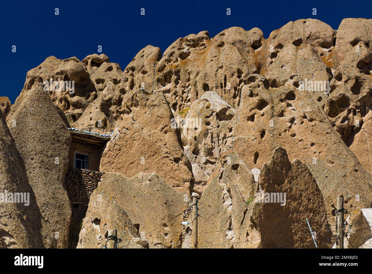 Cave dwellings in Kandovan village, Iran Stock Photo - Alamy