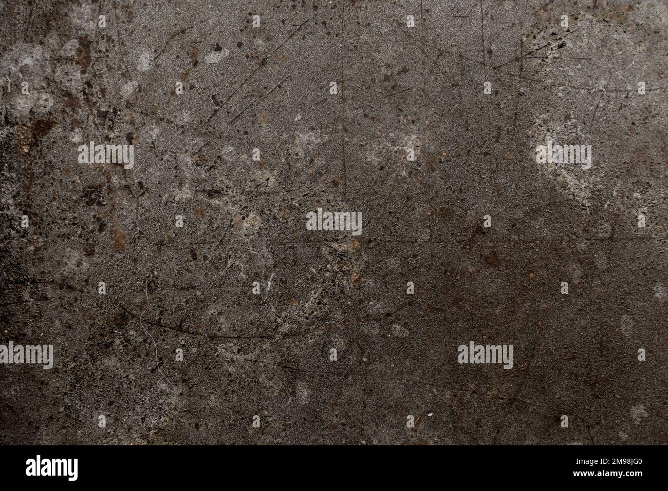 Dark abstract background with scuffs and scratches. Metal texture with ...