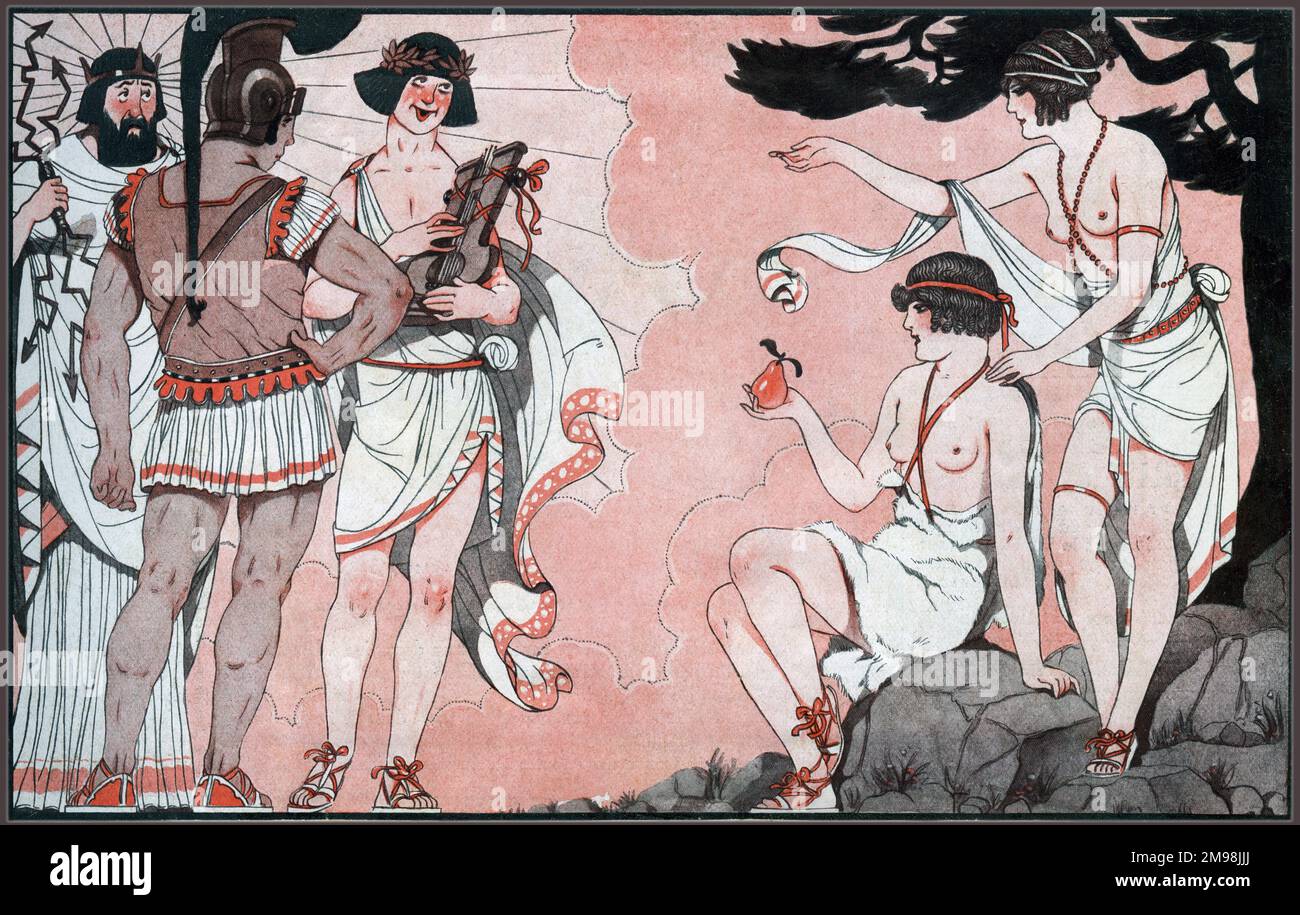 Artwork by Joseph Kuhn-Regnier (1873-1940) - French illustrator working in Paris. His work is ...