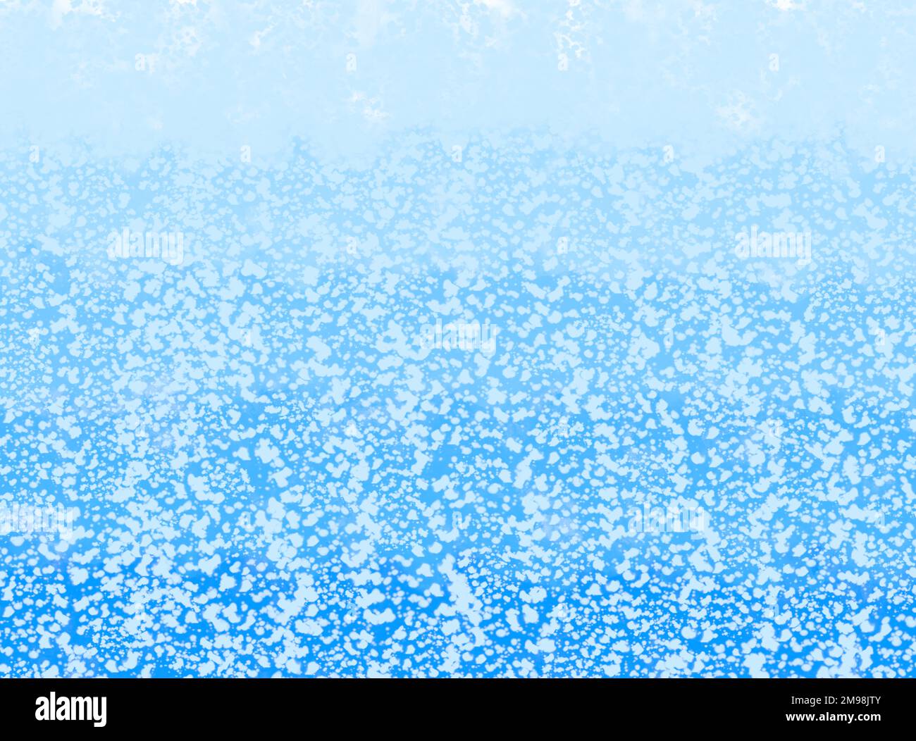 Abstract blue watercolor texture background with snow white effect ...