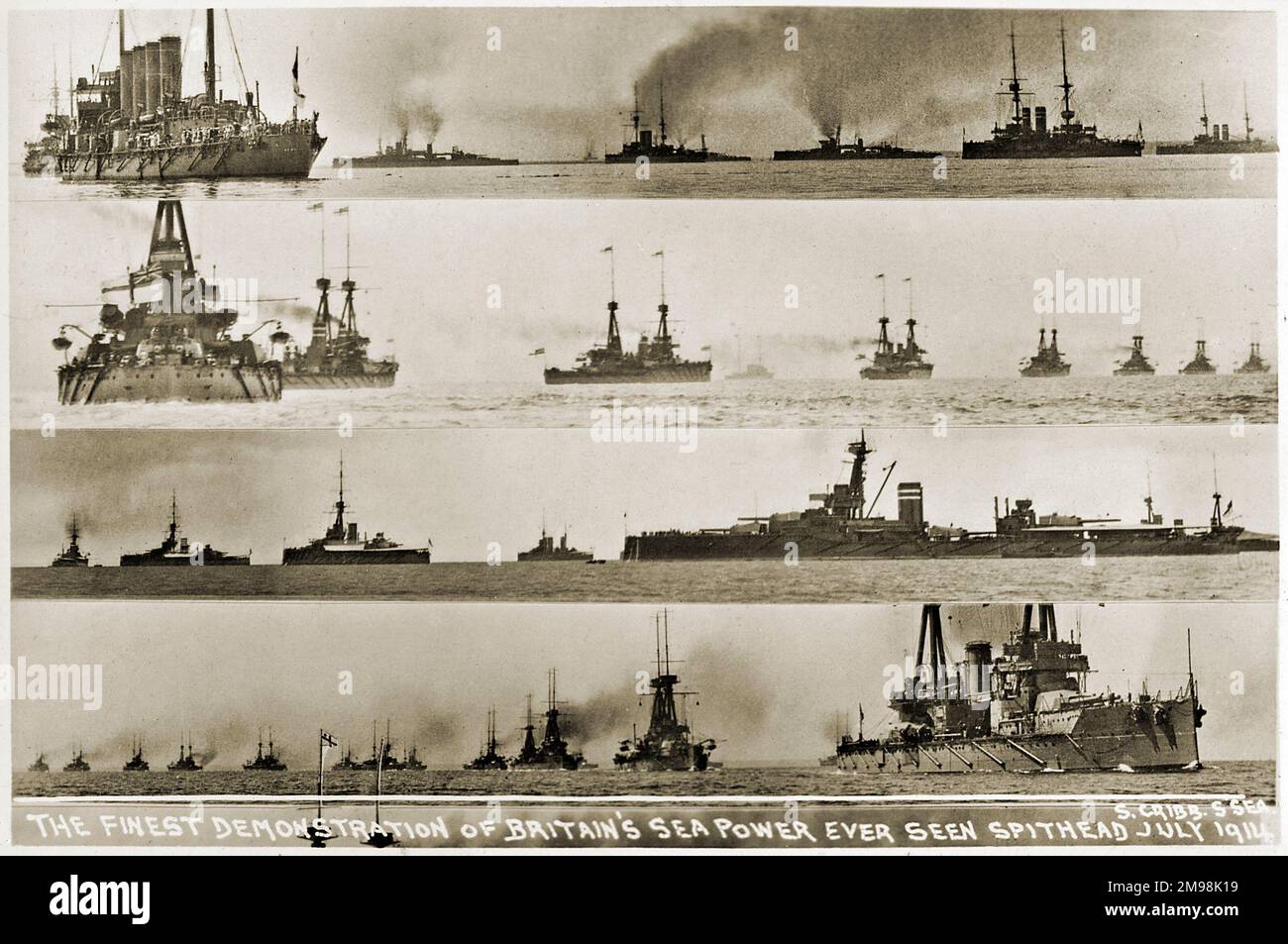 The finest demonstration of Britain's sea power ever seen, Spithead ...