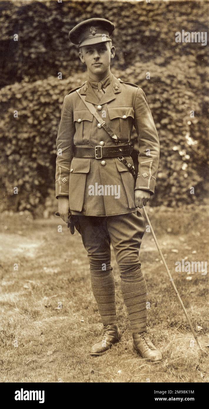 A young man of the 1st City of London Regiment, Royal Fusiliers, seen ...