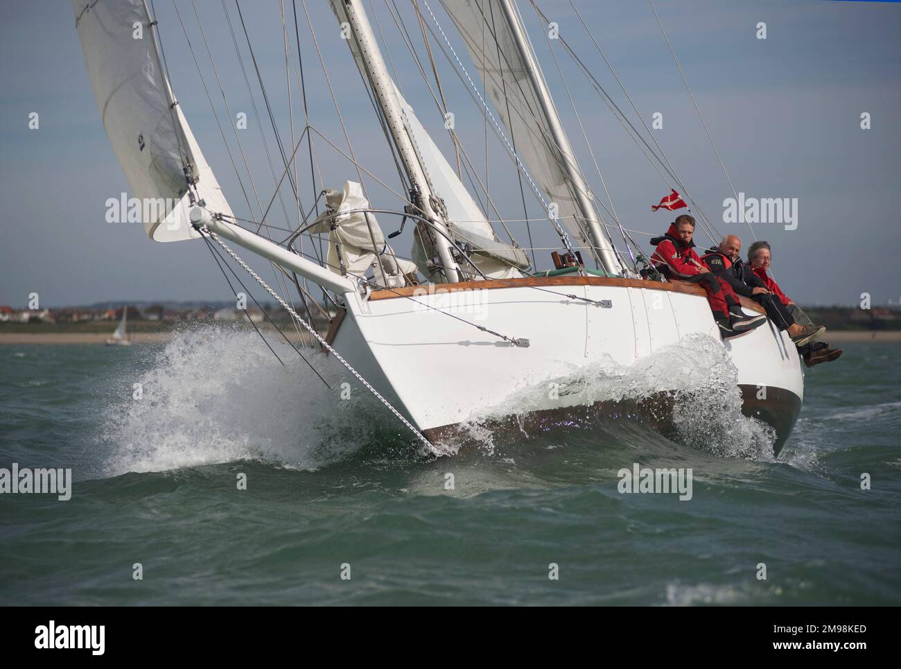 Suhaili the yacht on which Sir Robin Knox-Johnston became first person ...