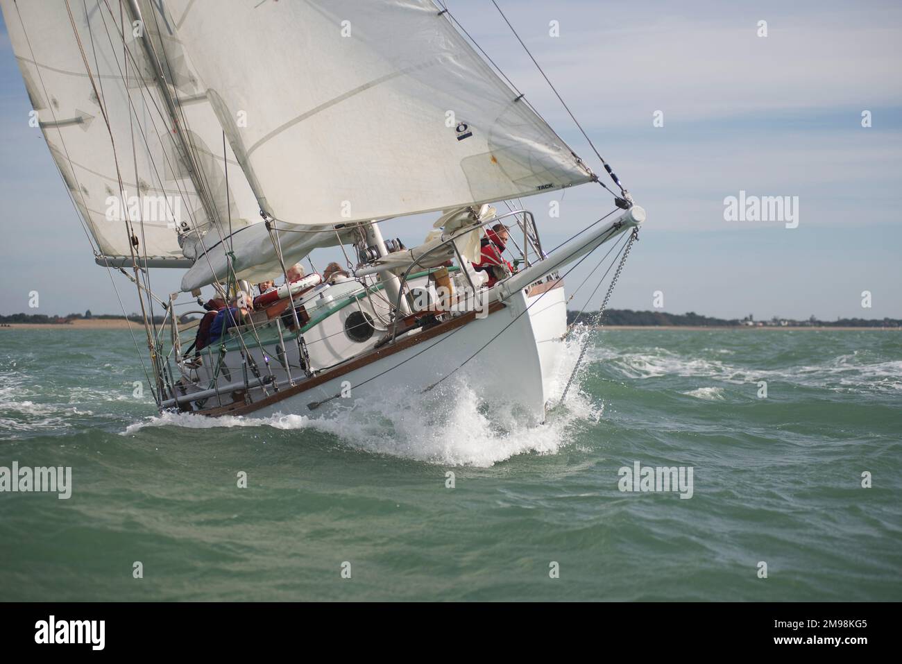 Suhaili the yacht on which Sir Robin Knox-Johnston became first person ...
