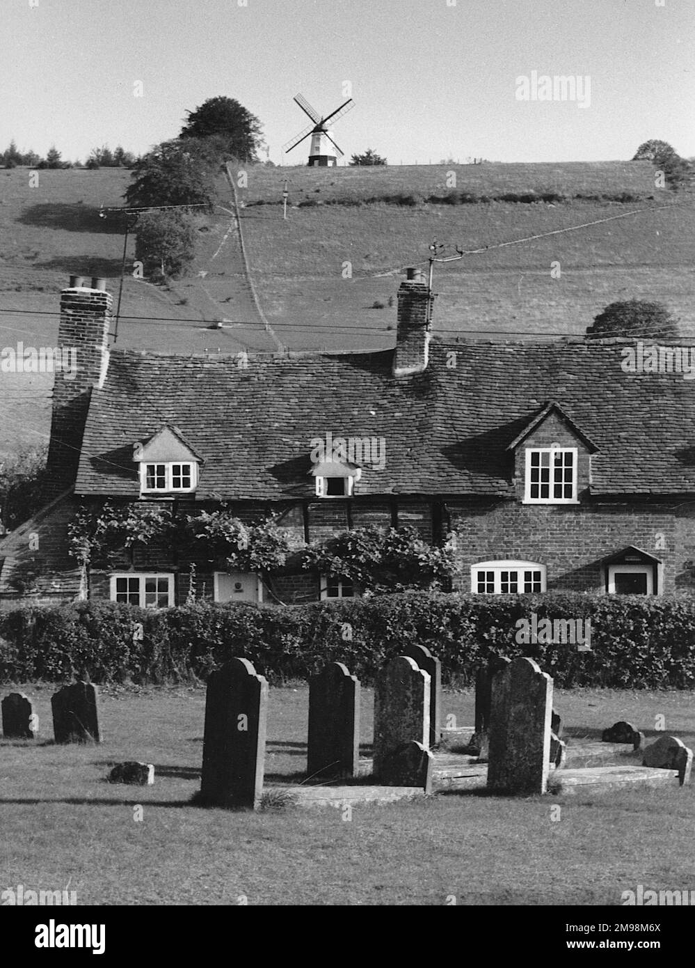 Turville windmill Black and White Stock Photos & Images - Alamy