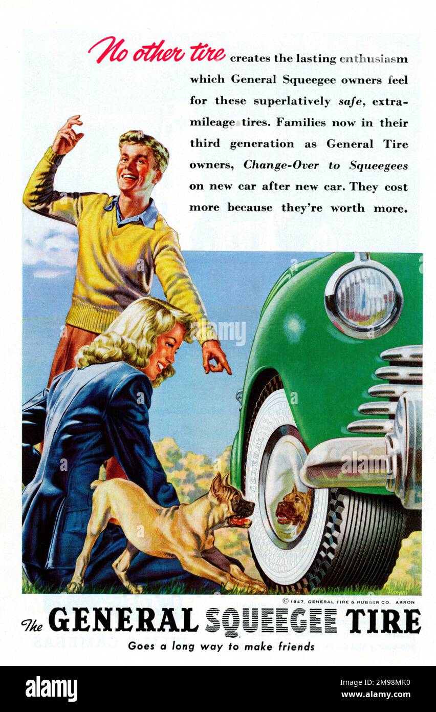 Tyre advertisement hi-res stock photography and images - Alamy