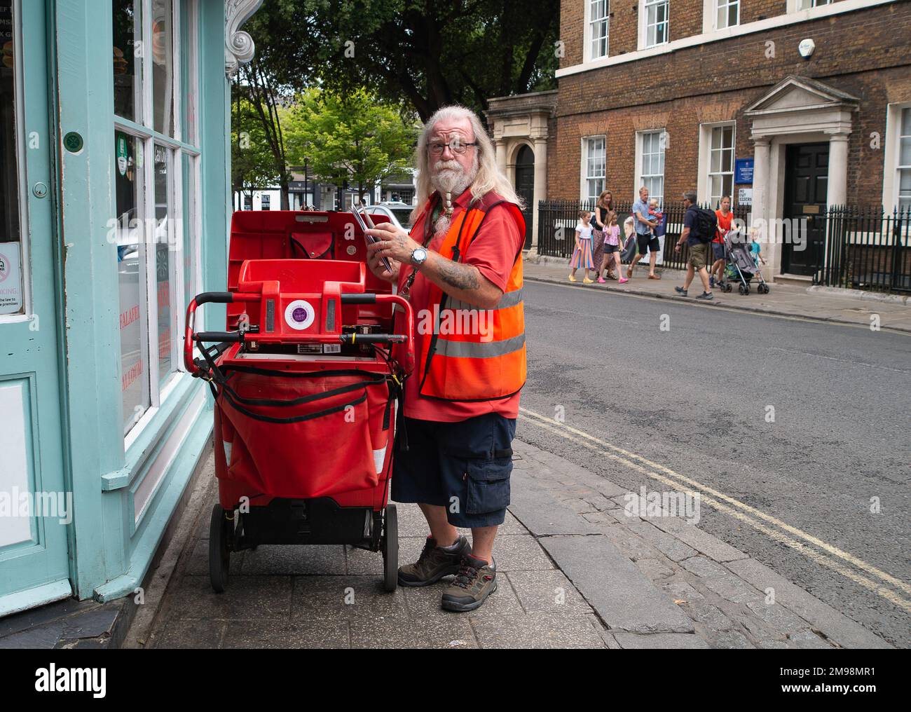 Mail cart hi-res stock photography and images - Alamy