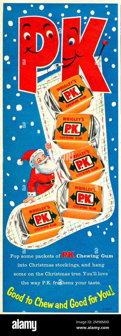 Pk chewing gum hi-res stock photography and images - Alamy