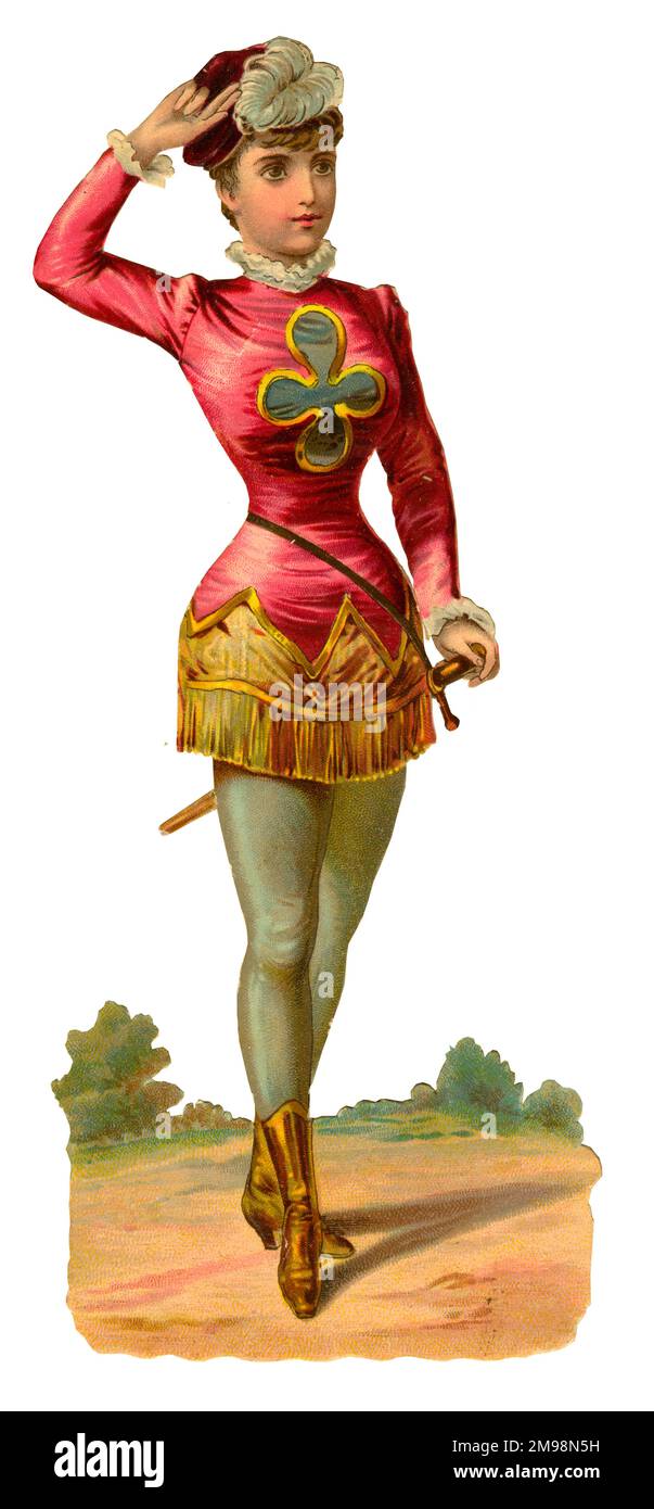 Pantomime history historical Cut Out Stock Images & Pictures - Alamy